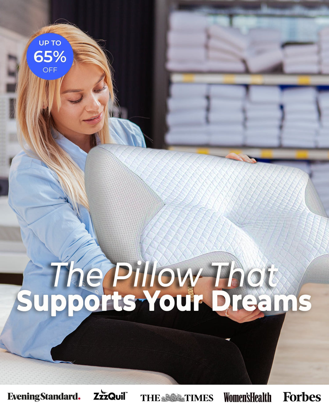 Pillow Haven Sleep Solution: The #1 World's Pain Relief Pillow